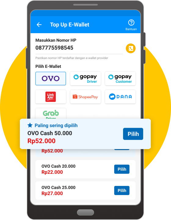 Jualan Top Up E-Wallet Lewat BukuWarung Bebas Biaya Admin