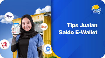 Jualan Top Up E-Wallet Lewat BukuWarung Bebas Biaya Admin