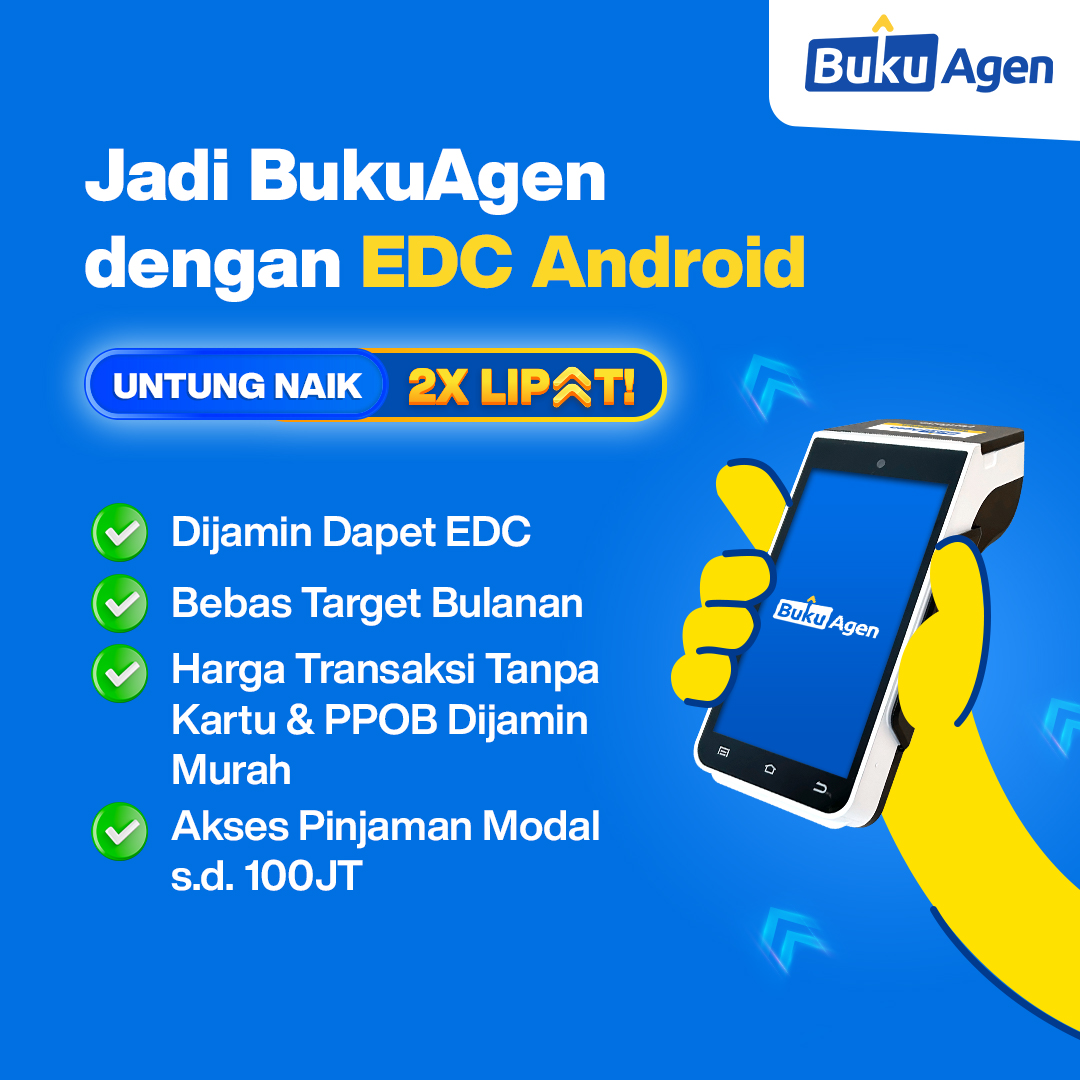 BukuAgen - Agen Pembayaran Resmi dari BukuWarung