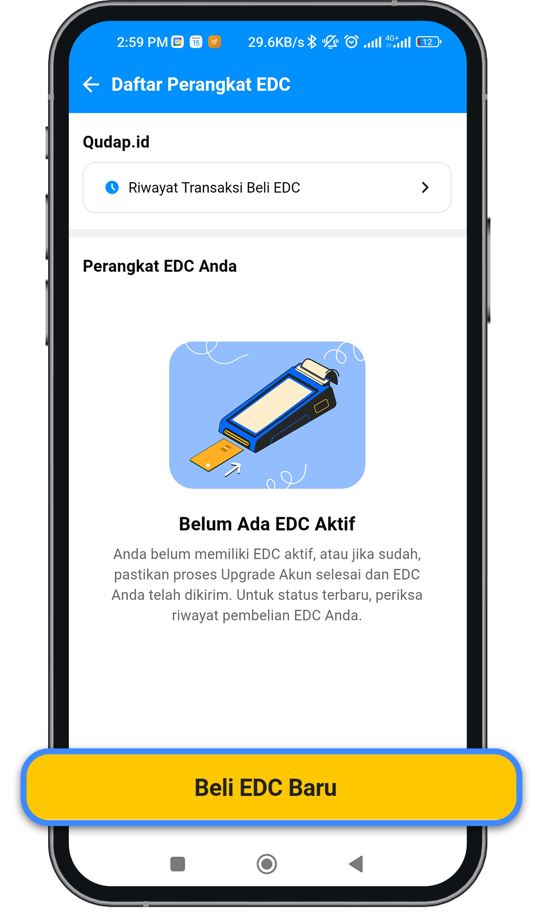 Jual Mesin EDC Android BukuAgen