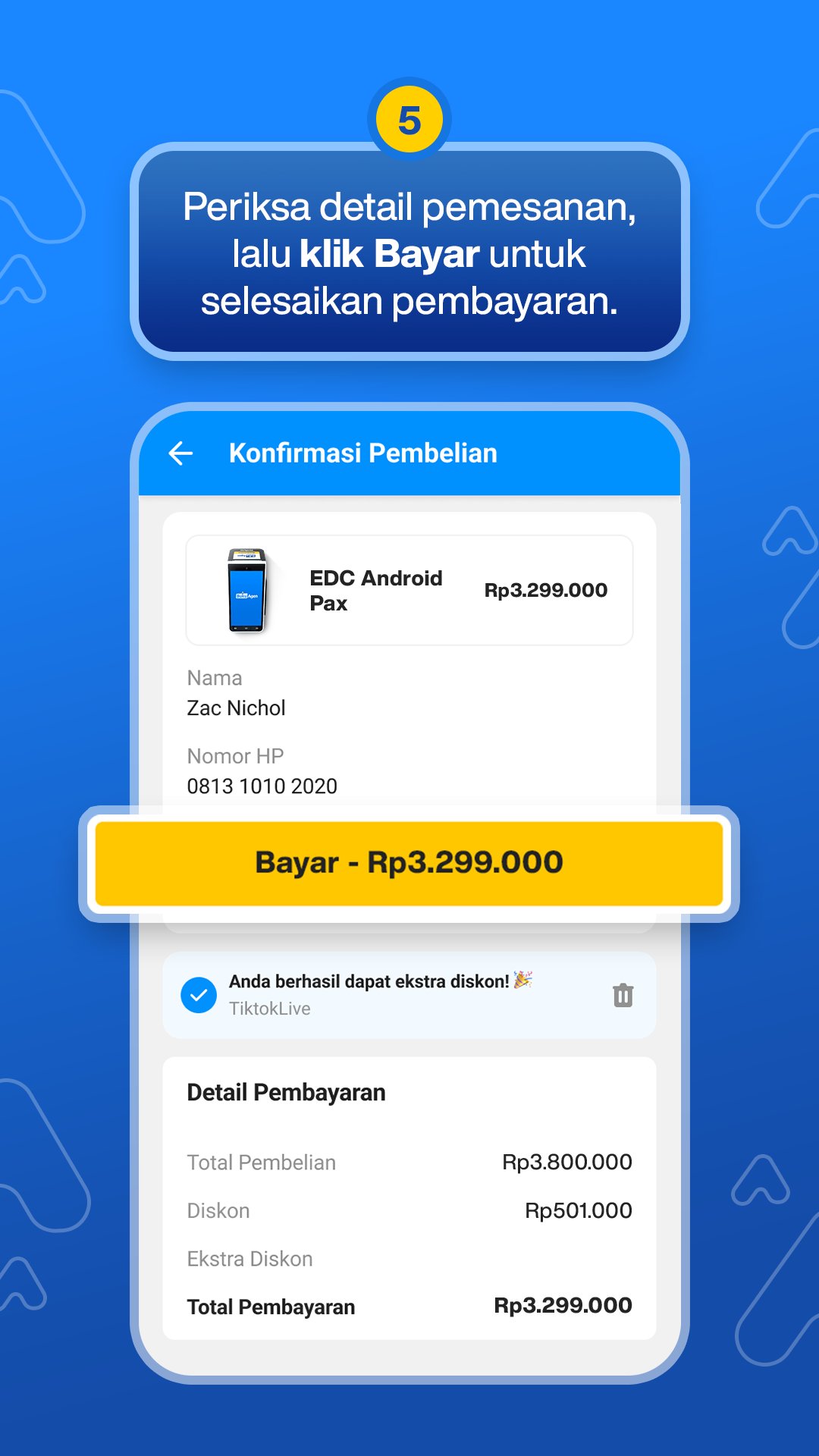 Jual Mesin EDC Android BukuAgen